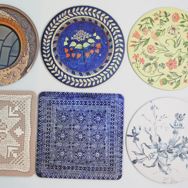 Coaster- Textile - Art Nouveau Riga